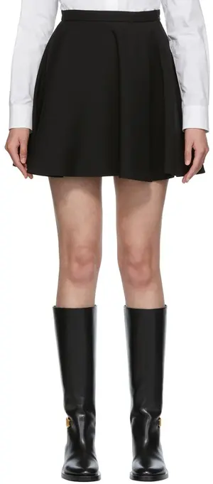 Valentino Garavani Crepe Couture Skirt