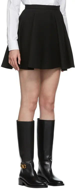 Valentino Garavani Crepe Couture Skirt