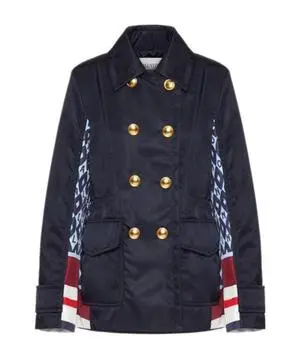 Valentino Garavani Foulard Archive Print Peacoat
