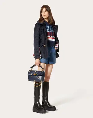 Valentino Garavani Logo-print Striped Hoodie