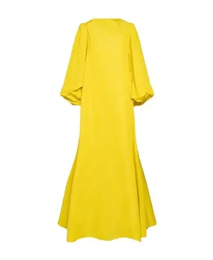 Valentino Garavani Logo Dress - Yellow