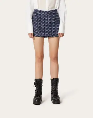 Valentino Garavani Tweed Mini Skort