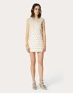Valentino Garavani Embroidery Embroidered Dress