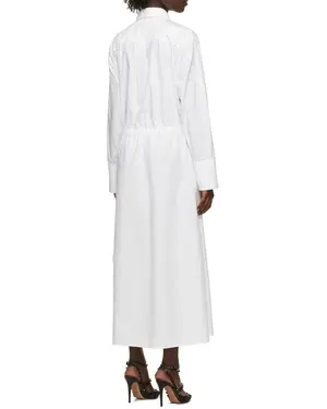 Valentino Garavani Floral Appliqué Shirtdress