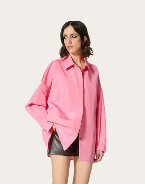 Valentino Garavani Faille Pea Coat
