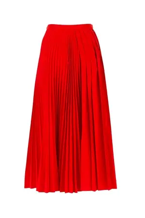 Valentino Garavani Fully Pleated Midi Skirt