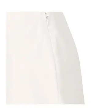 Valentino Garavani High Waist Zipper Skirt