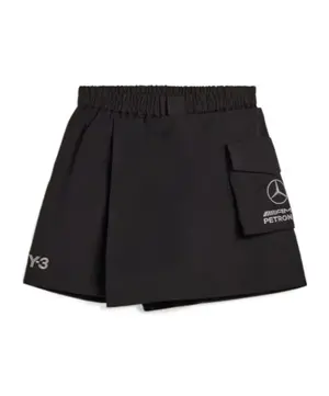 Y3 Mercedes Short Skorts - Black