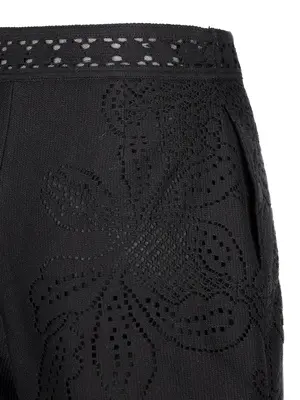 Valentino Garavani Floral Patterned High Waist Shorts