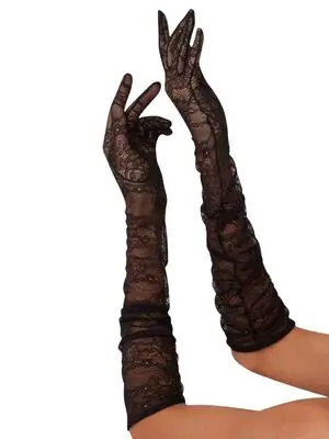 HANDSOME STOCKHOLM Long Lace Gloves