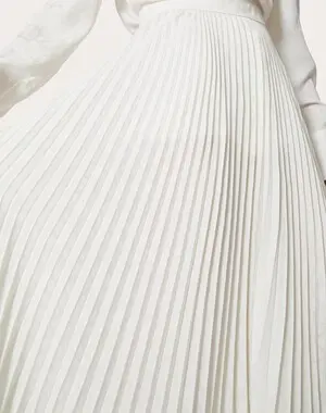 Valentino Garavani Jacquard Iconographe Pleated Skirt