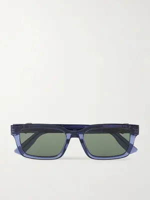 Dior Oblique S5l D-frame Acetate Sunglasses - Blue
