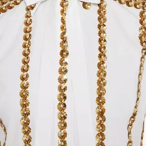 Valentino Garavani Sequin-embellished Shirt Dress
