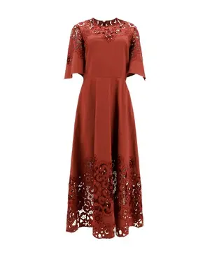 Valentino Garavani Hollowed-out Detail Dress
