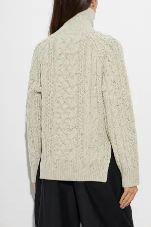 TOTEME Cable-knit Turtleneck Knitted Sweater