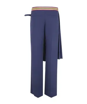 Dries Van Noten Pleated Layered Trousers