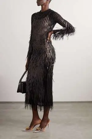 Valentino Garavani Long-sleeved Dress