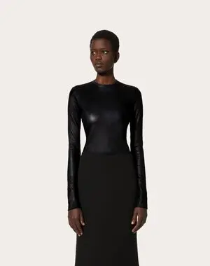 Valentino Garavani Stretch Long-sleeved Blouse