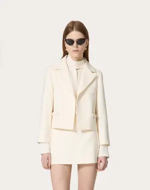 Valentino Garavani Straight Hem Long-sleeved Coat