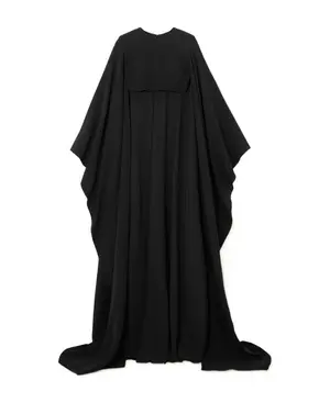 Valentino Garavani Shawl Effect Short Blouse - Black