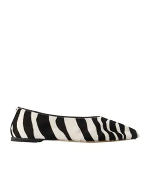 TOTEME Slip Pony-hair Ballerinas - No