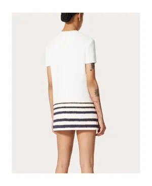 Valentino Garavani Mariniere Tweed Short Dress