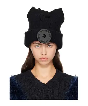 CHARLES JEFFRREY LOVERBOY Box Beanie - Black