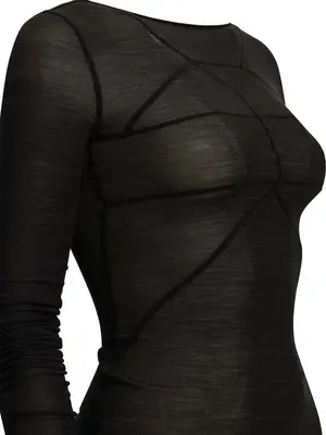 Rick Owens Ls Temple T Jersey Top - No