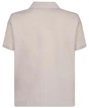 Moncler Logo Piqué Polo Shirt