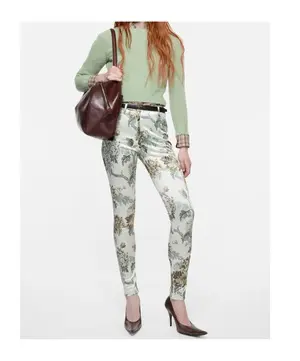 Acne Studios Fitted Printed Trousers