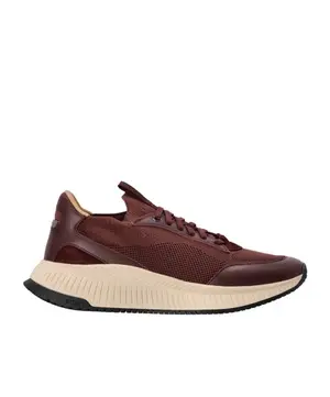 Hugo Boss Ttnm Evo Knitted Trainers - Nude