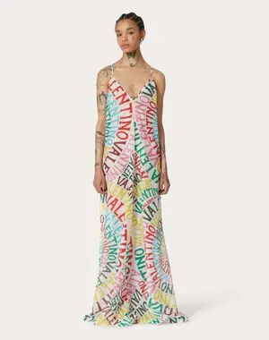 Valentino Garavani Logo Dress