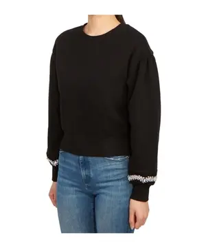 ALLSAINTS Long-sleeved Ribbed Sweatshirt