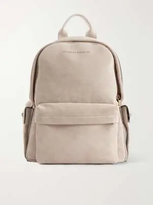 Brunello Cucinelli Suede Backpack