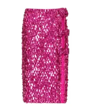Valentino Garavani Embroidery Organza Skirt