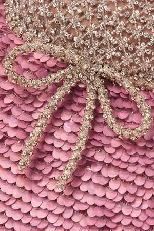 Valentino Garavani Beaded Sequined Mini Dress