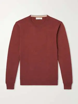 Brunello Cucinelli Cashmere Sweater - Red