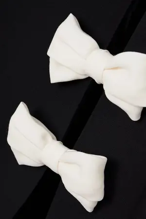 Valentino Garavani Strapless Bow Detail Dress Dress