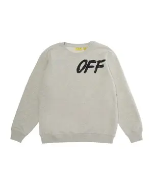 Off-White Long-sleeve Sweatshirt