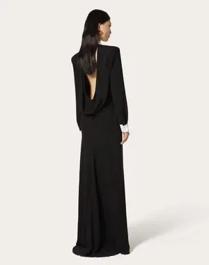 Valentino Garavani Cady Couture Long Dress