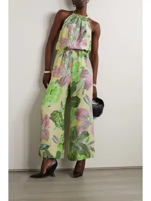 Dries Van Noten Floral Jumpsuit