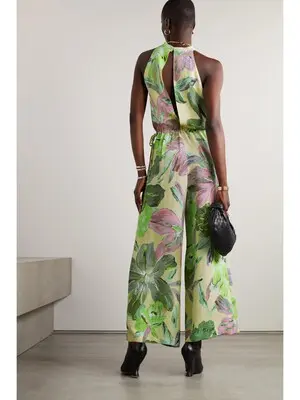 Dries Van Noten Floral Jumpsuit