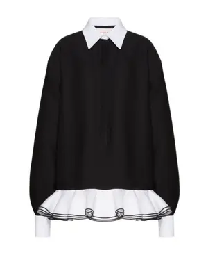 Valentino Garavani Crepe Couture Short Dress