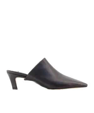 TOTEME Pointed-toe Mules - Black