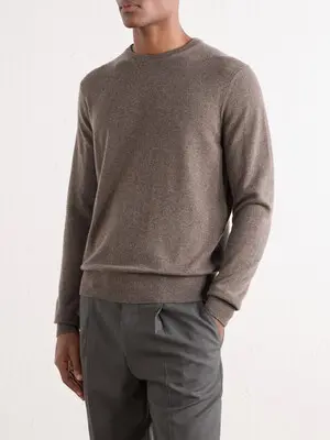 Rubinacci Cashmere Sweater - Brown