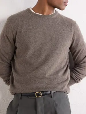 Rubinacci Cashmere Sweater - Brown