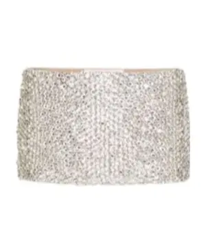 Valentino Garavani Embroidered Organza Mini-skirt - White