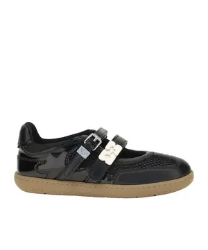GANNI Sue Double-strap Ballet Flats
