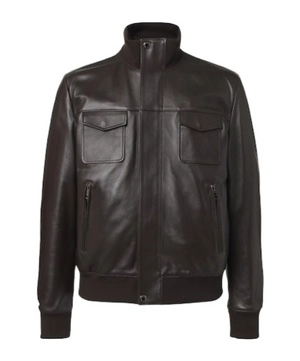 Dolce & Gabbana Leather Blouson Jacket