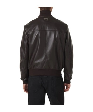 Dolce & Gabbana Leather Blouson Jacket